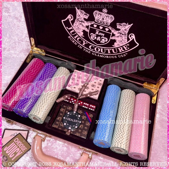 Juicy Couture | Other | Rare Juicy Couture Poker Set | Poshmark